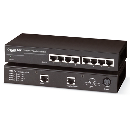 Audio Video, Video Extenders, Composit Video - Black Box